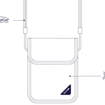 Pacsafe Coversafe X75 Anti-theft Rfid-blocking Neck Pouch Clearance ...